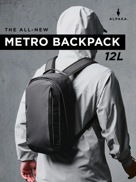 ALPAKA: [NEW] 🎒 Introducing Metro Backpack 12L | Milled