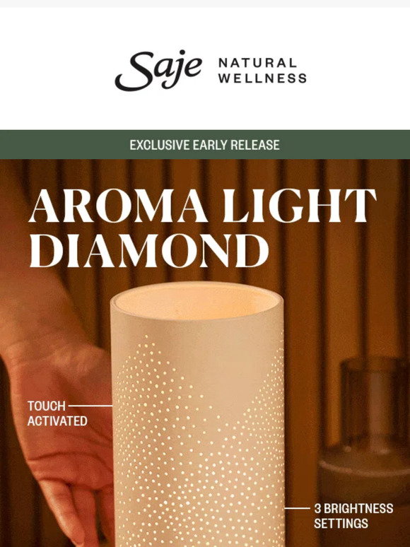 Saje Natural Wellness: The Aroma Light is BACK | Milled