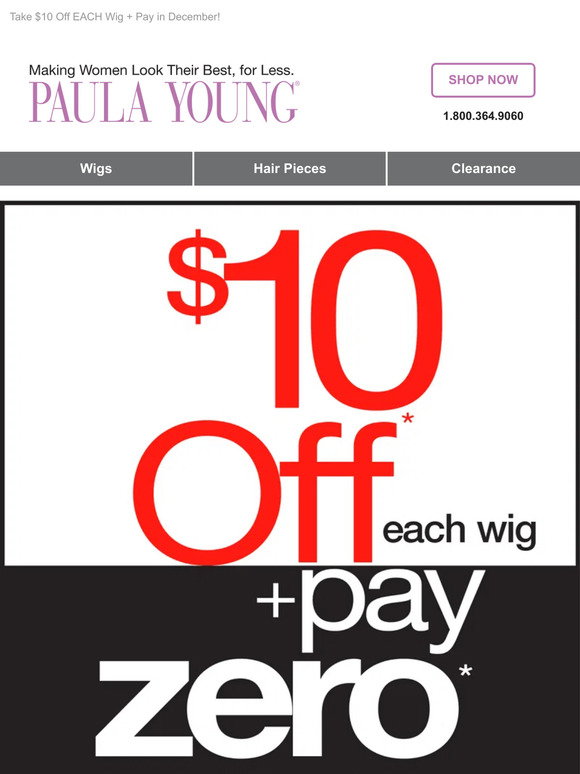 Paula Young: Save NOW, Pay LATER – Last Chance! | Milled