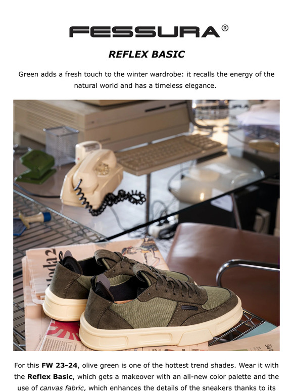 Fessura: Reflex Basic: discover its new colors and materials | Milled