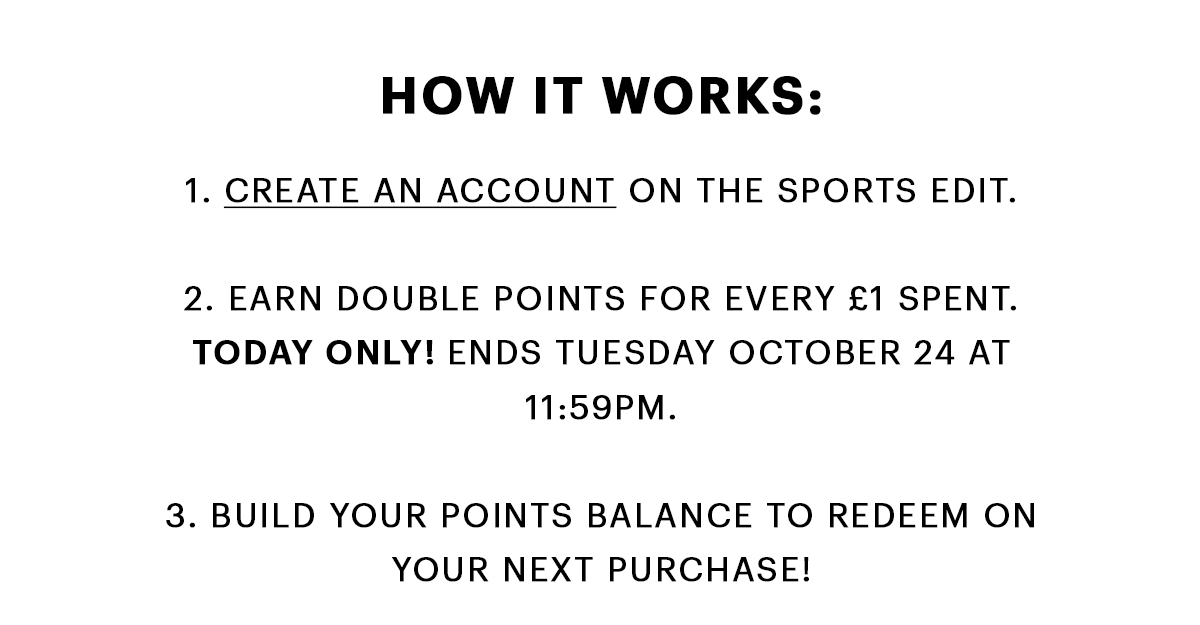 The Sports Edit: IT'S DOUBLE POINTS DAY 💥 | Milled