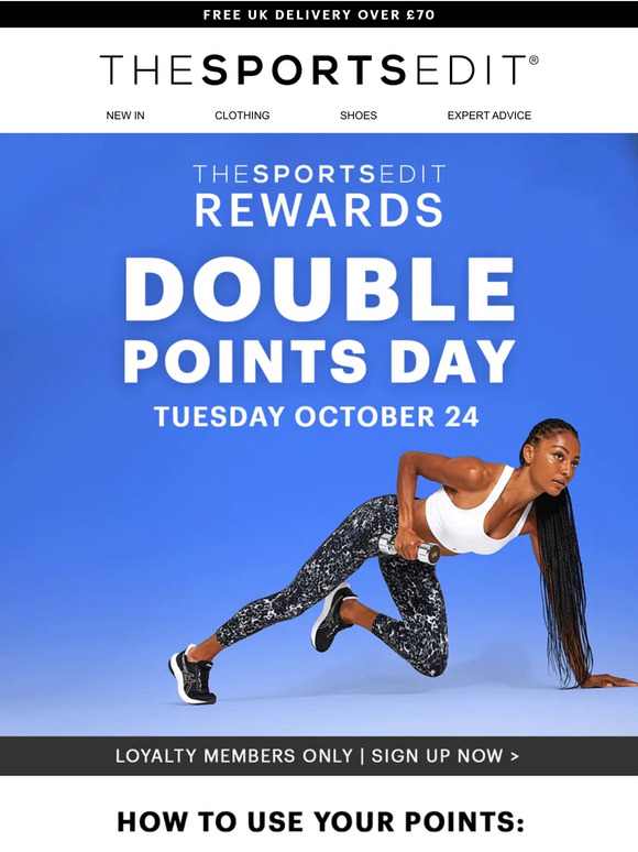 The Sports Edit: IT'S DOUBLE POINTS DAY 💥 | Milled