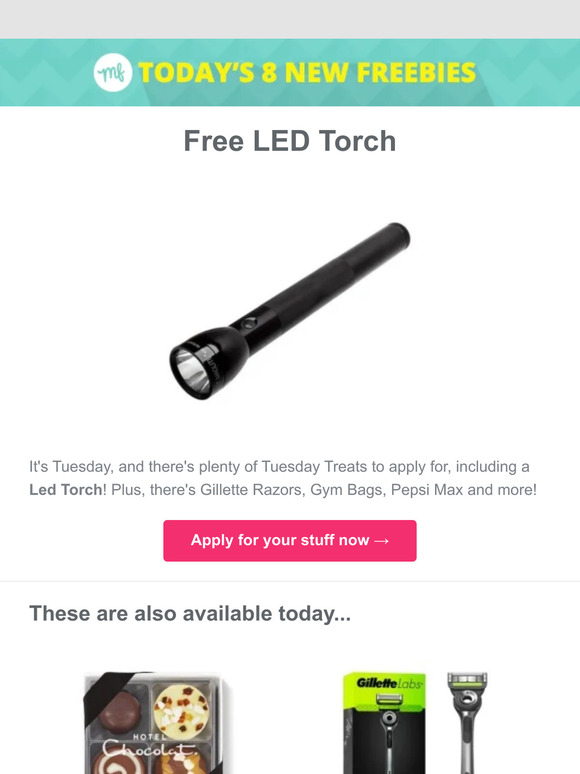 MagicFreebies: Free LED Torch | Milled