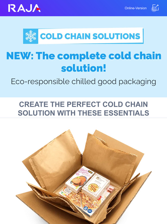 Rajapack: Keep your deliveries cool in transit with our Cold Chain ...
