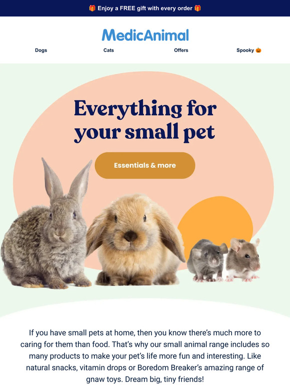 MedicAnimal: Small animal essentials | Milled