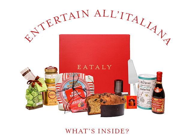 Eataly: Peek inside our premium gift box, Entertain all'Italiana | Milled