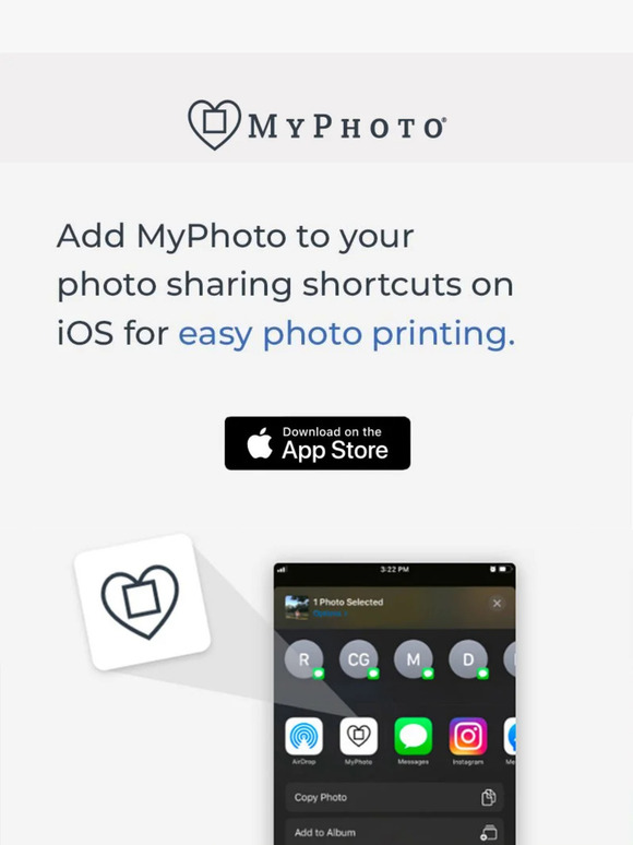 MyPhoto: Did you know there's a MyPhoto app? | Milled