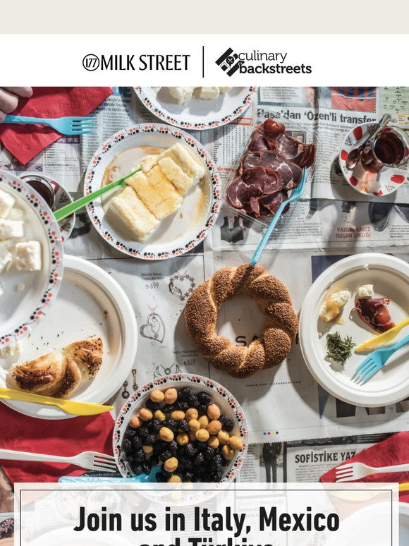 Milk Street Kitchen: Going Fast! Travel with Milk Street in 2024 | Milled