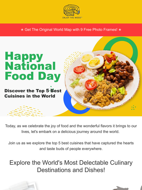 Enjoy the Wood: Happy National Food Day! 😜 | Milled