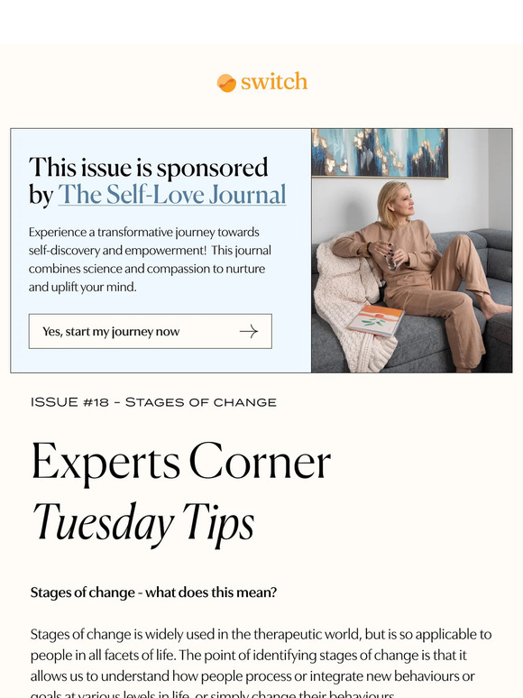 Switch Research: Stages of Change - What Does This Mean? 🤔 | Milled