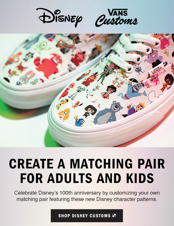 Vans: New Disney Customs Swatch Just Dropped | Milled