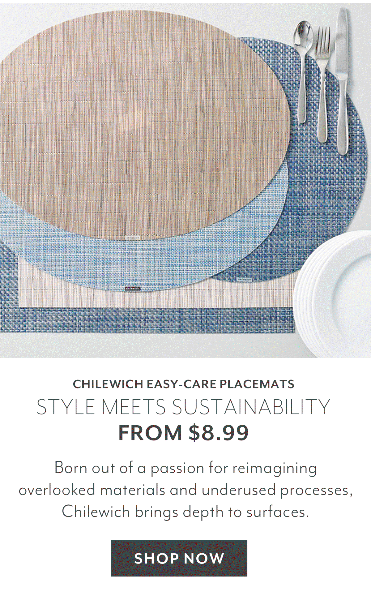 Sur La Table: Set your table with all new looks from Chilewich. | Milled