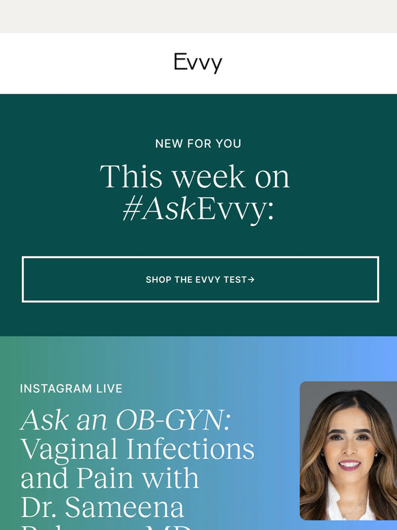 Evvy: Vaginal infections and pain with Dr. Sameena Rahman, MD | Milled