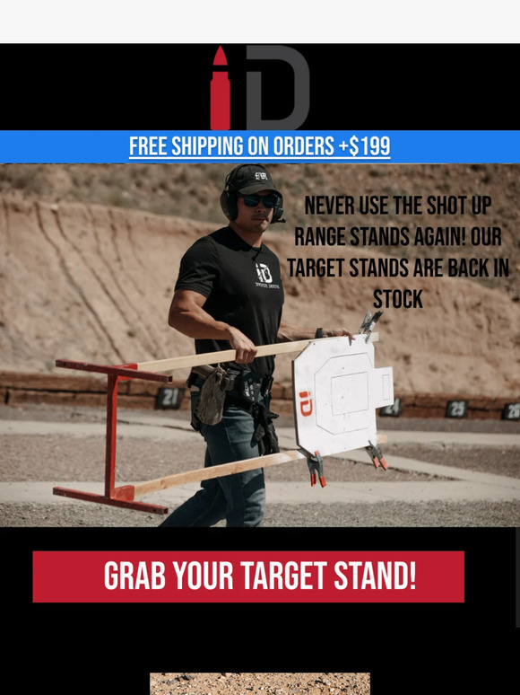 Infinity Targets: Target stands back in stock! | Milled