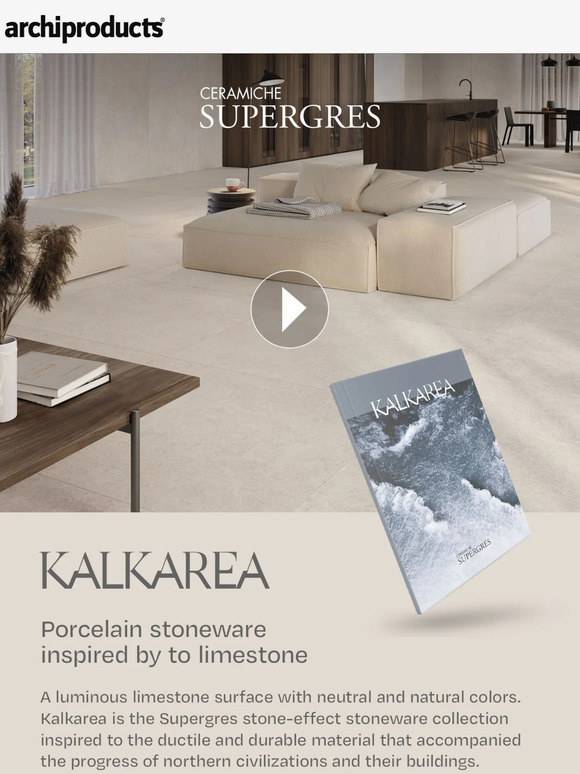 Archiproducts: Porcelain stoneware inspired by limestone by Ceramiche ...