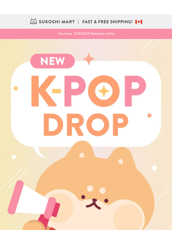 Sukoshi Mart: New K-Pop Drop is here! 💚 | Milled