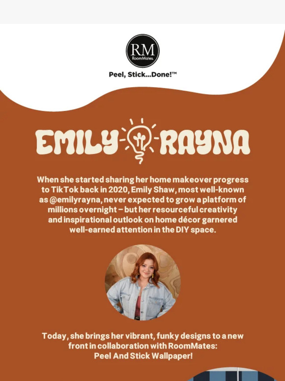 RoomMates: Emily Rayna x RoomMates | Milled