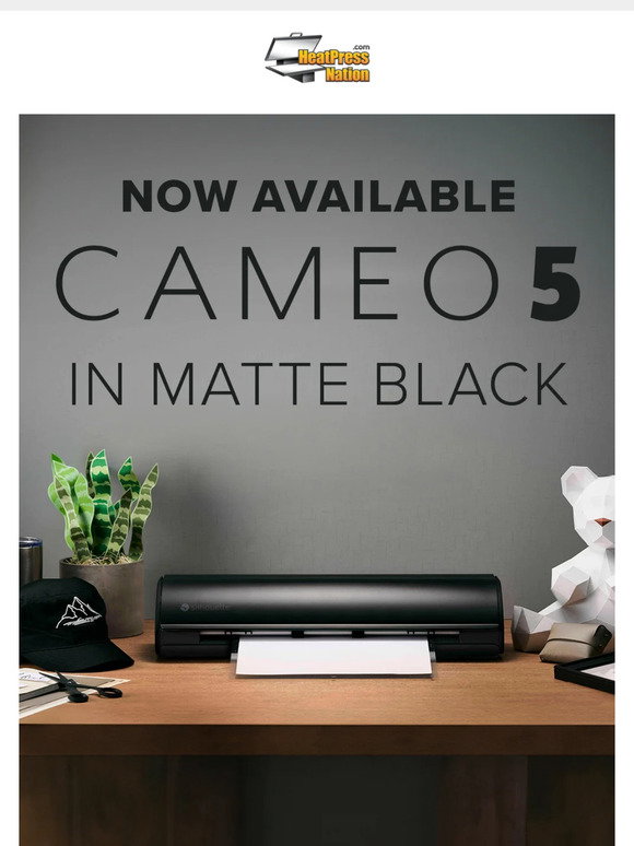 Heat Press Nation: The Silhouette Cameo 5 is now available! 🎉 | Milled