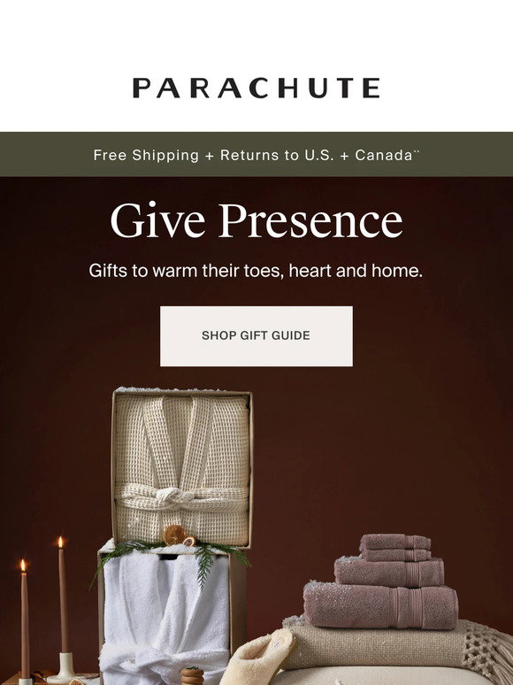 Parachute: 2023’s Coziest Gift Guide | Milled