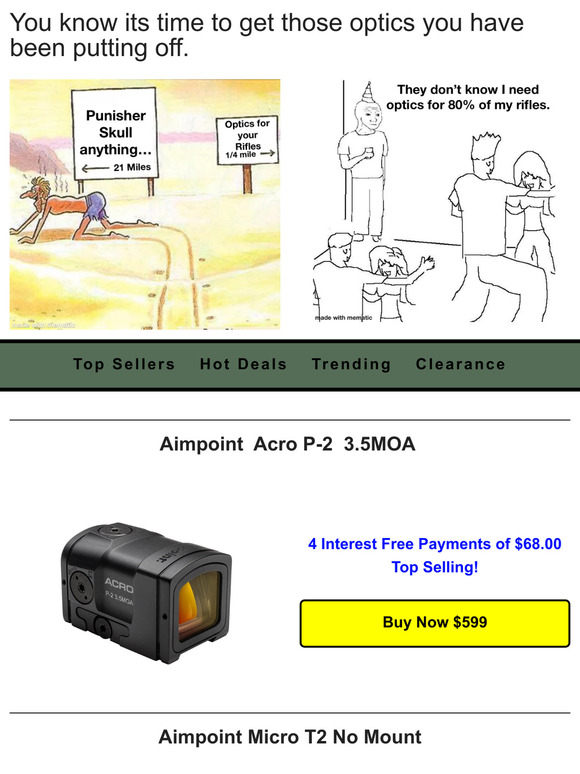 Shooting Surplus: Its Time to Get That Red Dot! Stop putting it off ...