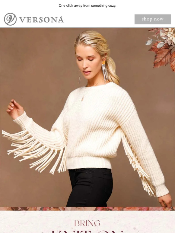 Versona: Wait until you see these sweaters! | Milled