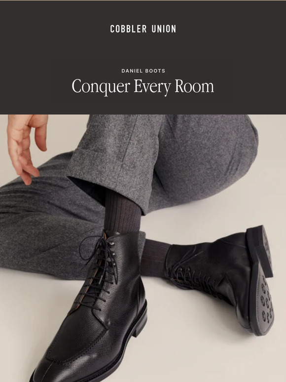 Cobbler Union: Conquer Every Room with Daniel Boots | Milled
