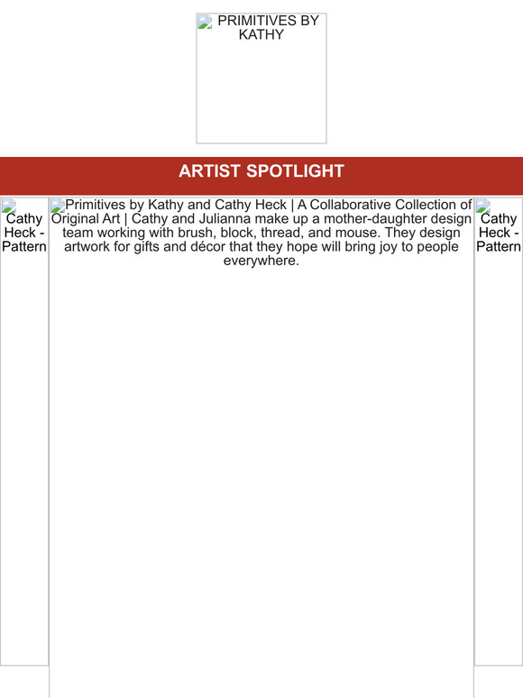 Primitives by Kathy: Artist Spotlight 🎨 Cathy Heck Studio | Milled