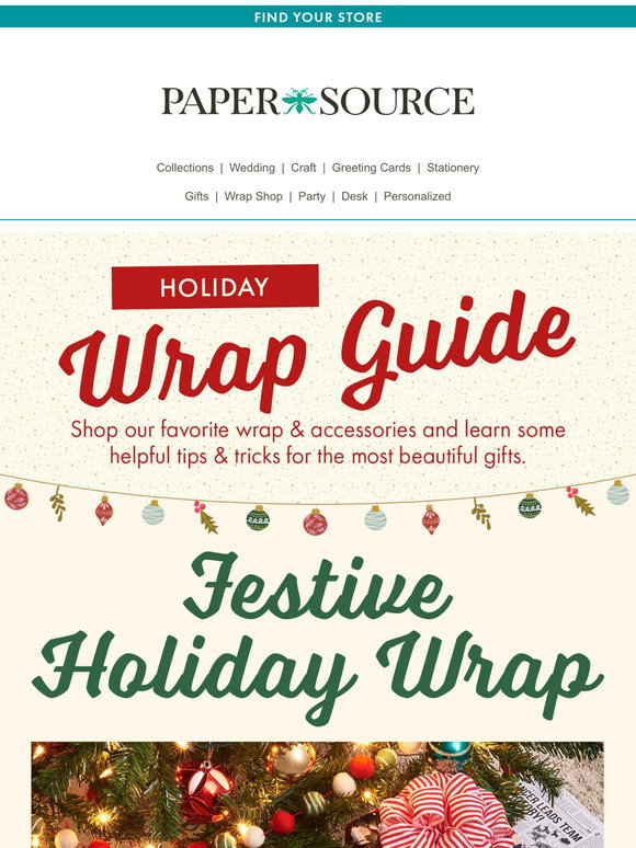 Paper Source: Our Guide to Gift Wrap Galore 🎁 | Milled