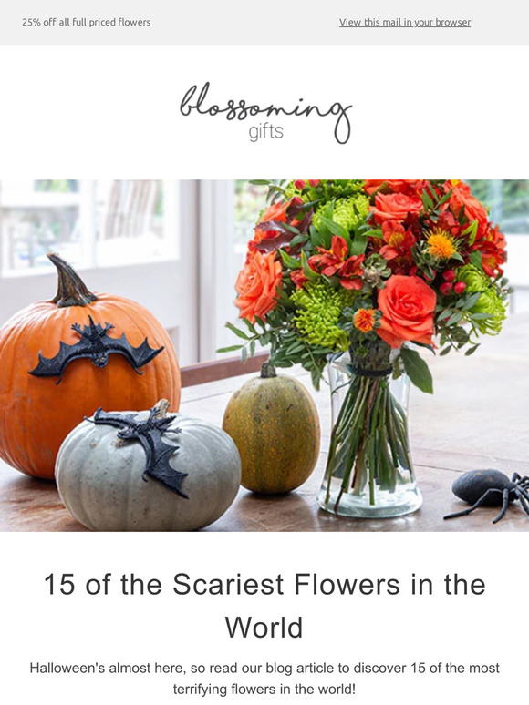 Blossoming Gifts: 15 of the scariest flowers in the world 👻 | Milled