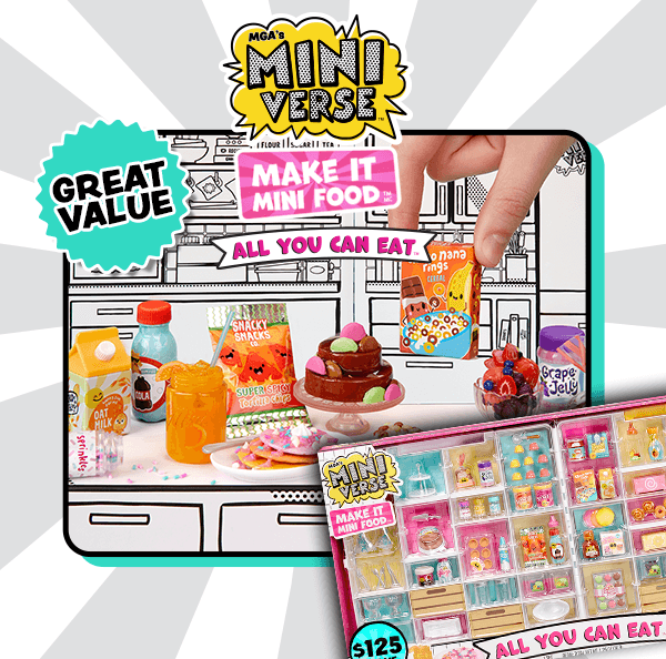 LOL Surprise: Double Points on Miniverse Favorites! 🍔🍕 | Milled