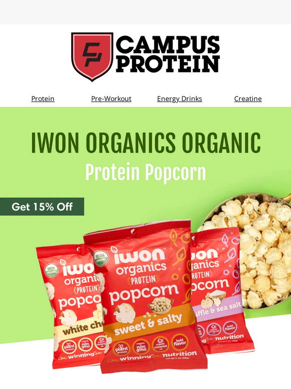 Campus Protein: Meet Your New Snack Obsession: IWON's Organic Protein ...