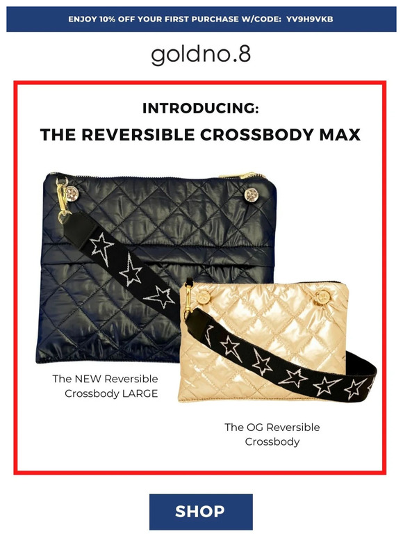 Goldno8: INTRODUCING: The Crossbody MAX 🖤 | Milled