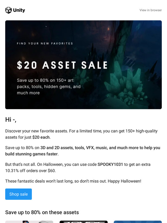 Unity: Grab amazing assets and tools for just $20 each | Milled