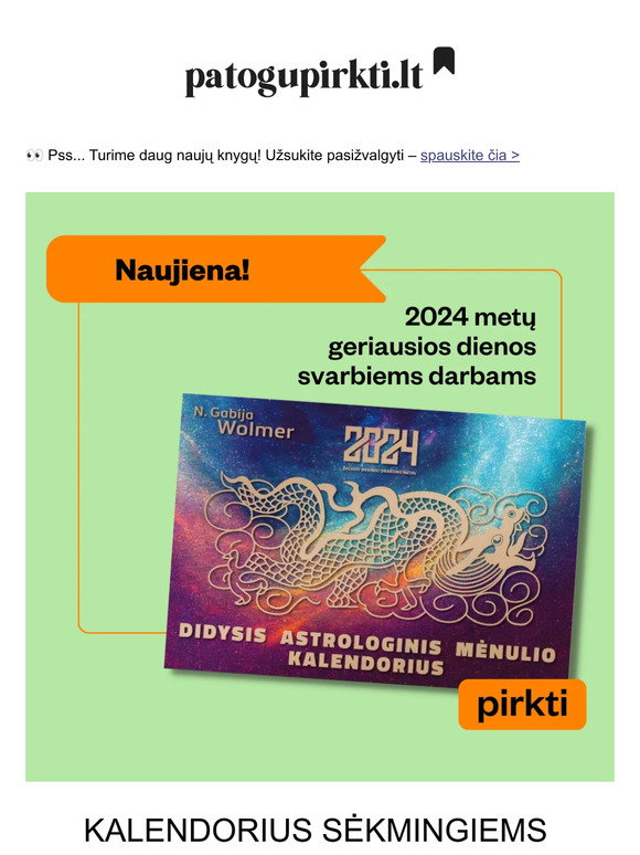 PatoguPirkti: 2024 m. sėkmingiausios dienos ️🎯 ASTROLOGINIS KALENDORIUS ...