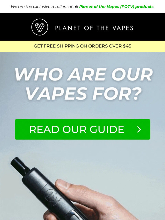 Planet of the Vapes: Who are our vapes for? 🤔 | Milled