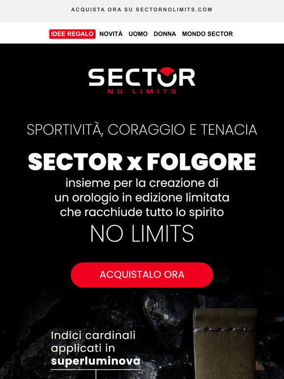Sector: Sector x Folgore | Limited Edition | Milled