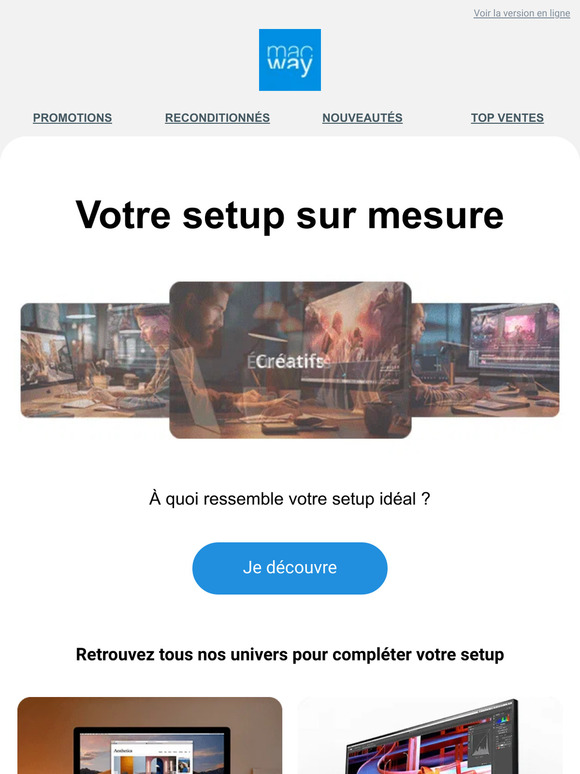 MacWay: Découvrez votre Setup idéal | Milled