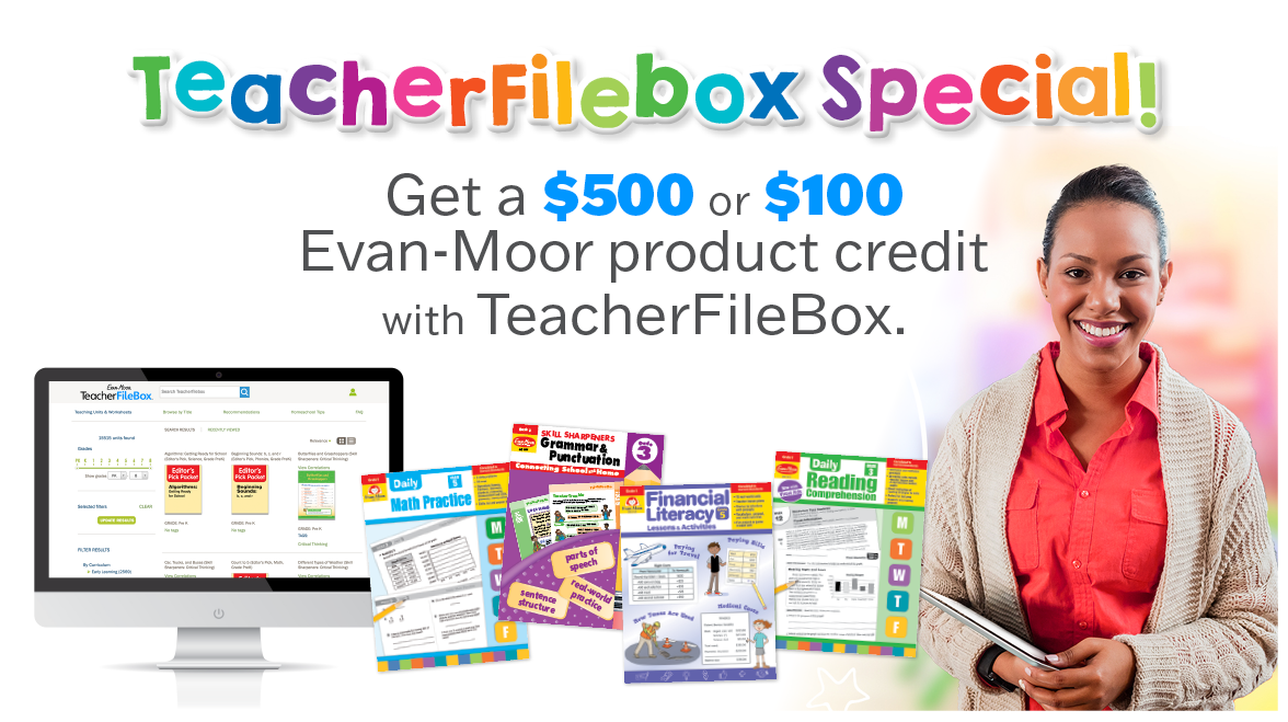 Evan-Moor Educational Publishers: 🎃 Ending soon! TeacherFileBox ...