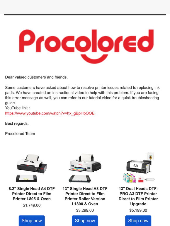 Procolored: Technical guidance：double light flashing | Milled