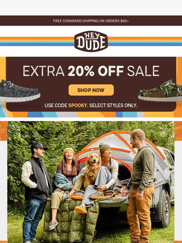 Hey Dude: Hunting for post adventure comfort? We’ve got you. | Milled