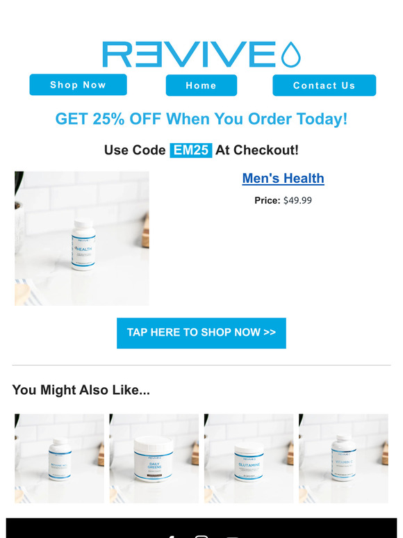 Revive Supplements: Here's A Special Gift Just For You | Milled