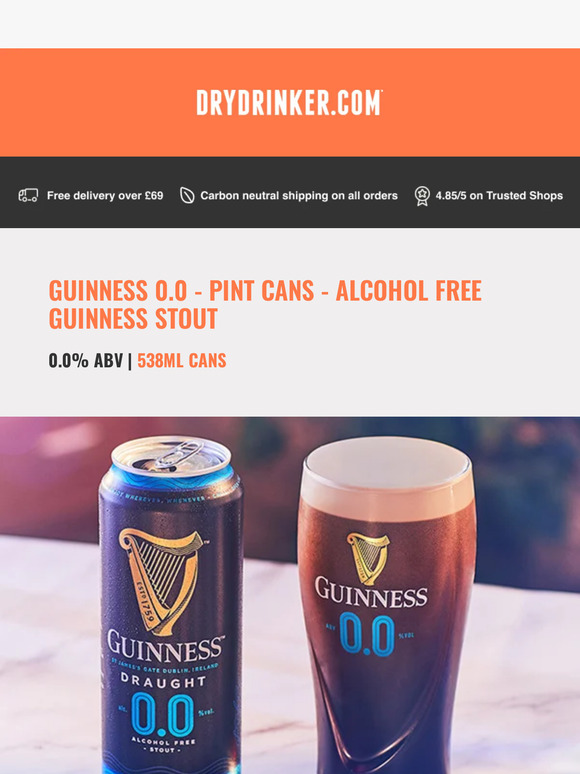 Dry Drinker: Celebrate the Rugby World Cup Final with Guinness 0.0 - The Non-Alcoholic Stout You ...