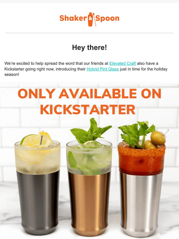 Shaker & Spoon: Don’t miss Elevated Craft’s latest invention! | Milled