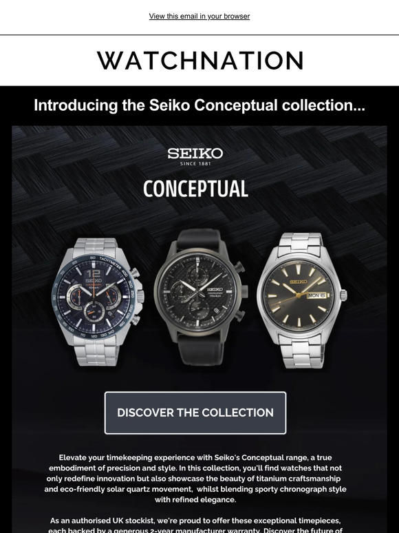 WatchNation: Introducing the Seiko Conceptual collection - a true ...