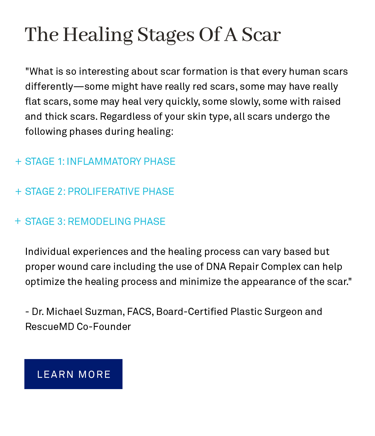 Rescue MD: A Plastic Surgeon’s Ultimate Guide To Scar Healing | Milled
