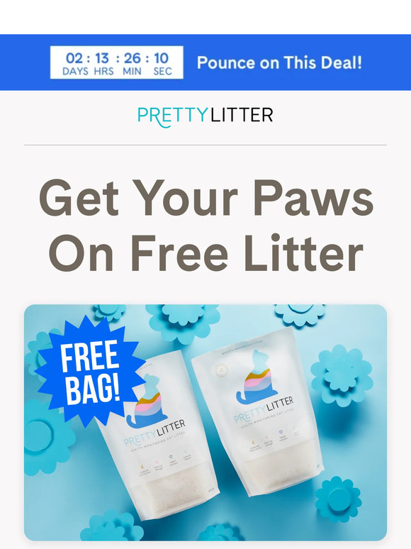 Pretty Litter: Get Your Paws On Free Litter 🐾 | Milled