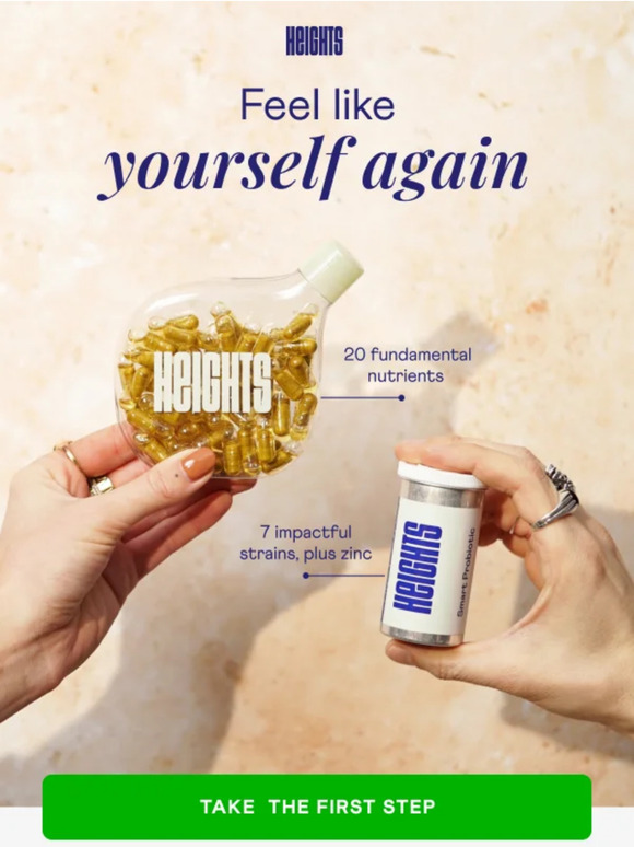 Heights: How to feel like yourself again | Milled