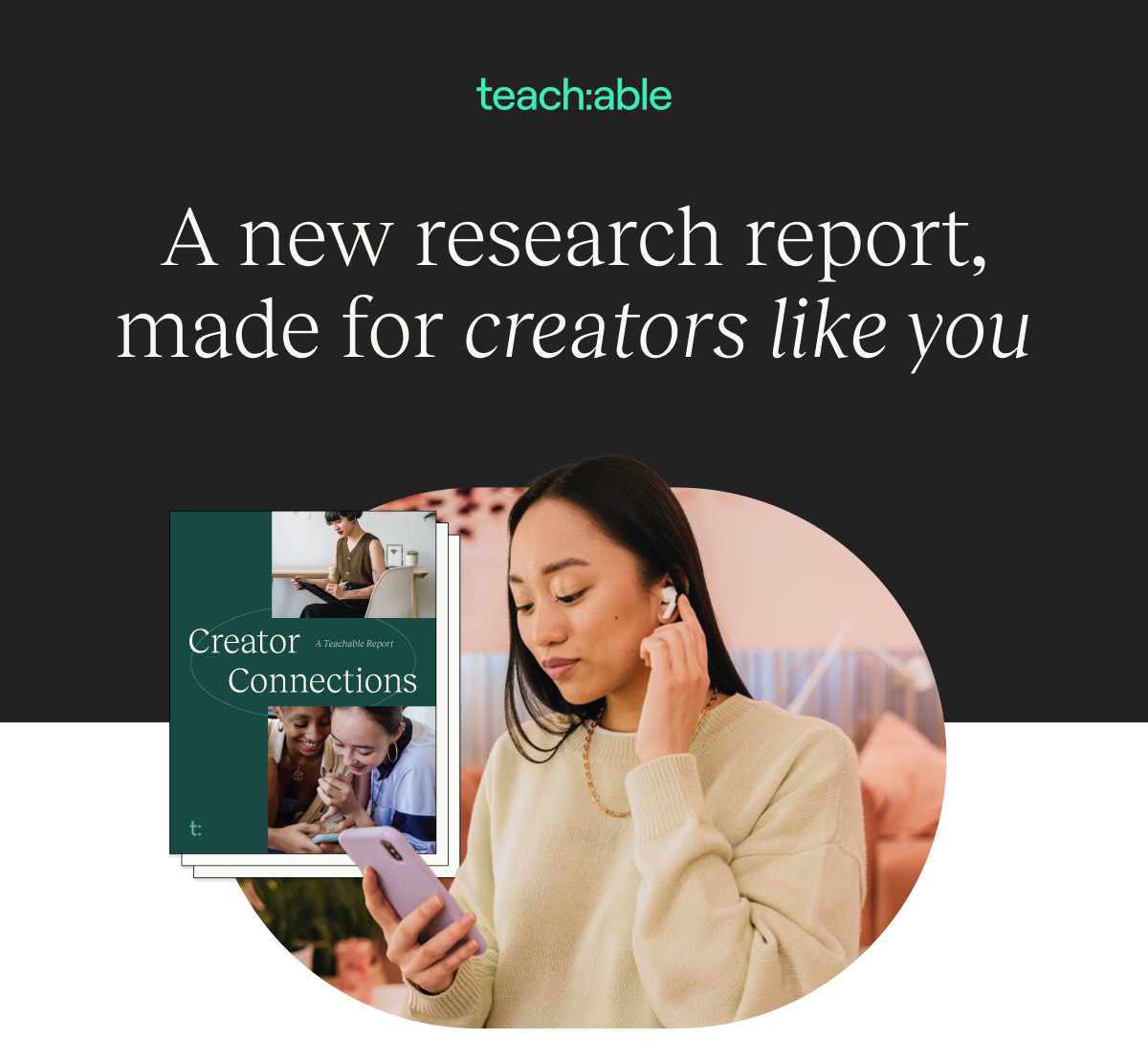 Teachable: Introducing 🥁 The Creator Connections Report | Milled