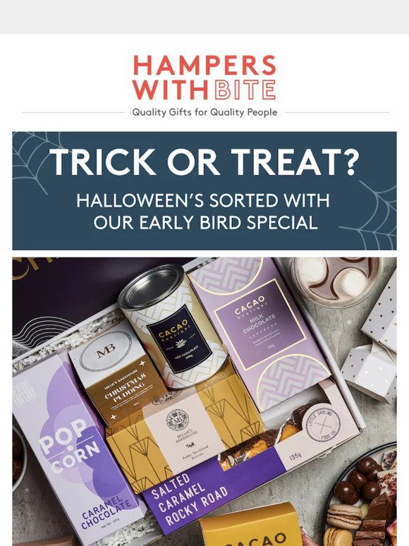 Hampers with Bite: Get Spooky with our Chocolate Hampers 👻 | Milled