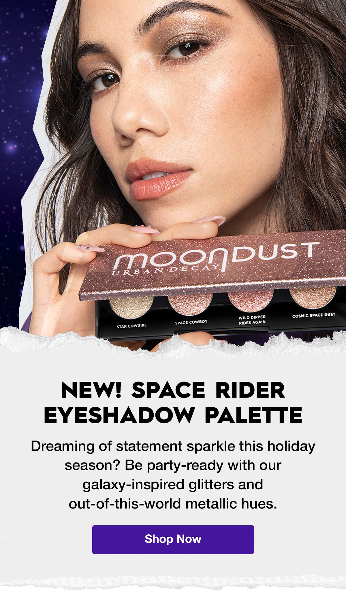 Urban Decay: HURRY! Our Moondust Space Rider Palette is selling fast! | Milled